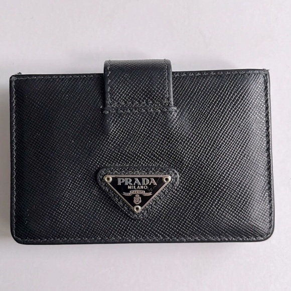 Prada | Bags | Prada Card Wallet | Poshmark